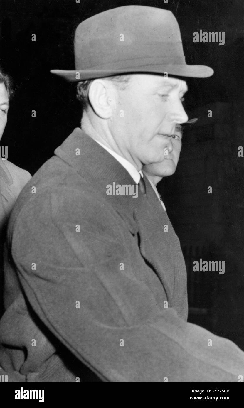 Lt Commander Michael Parker arriving at his solicitor's house in London ...