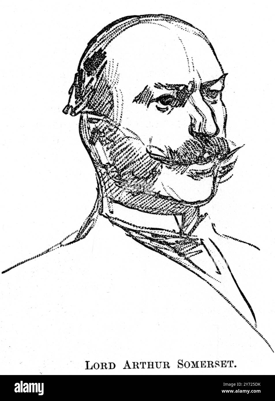 Lord Arthur Somerset 22 June 1889 Stock Photo - Alamy