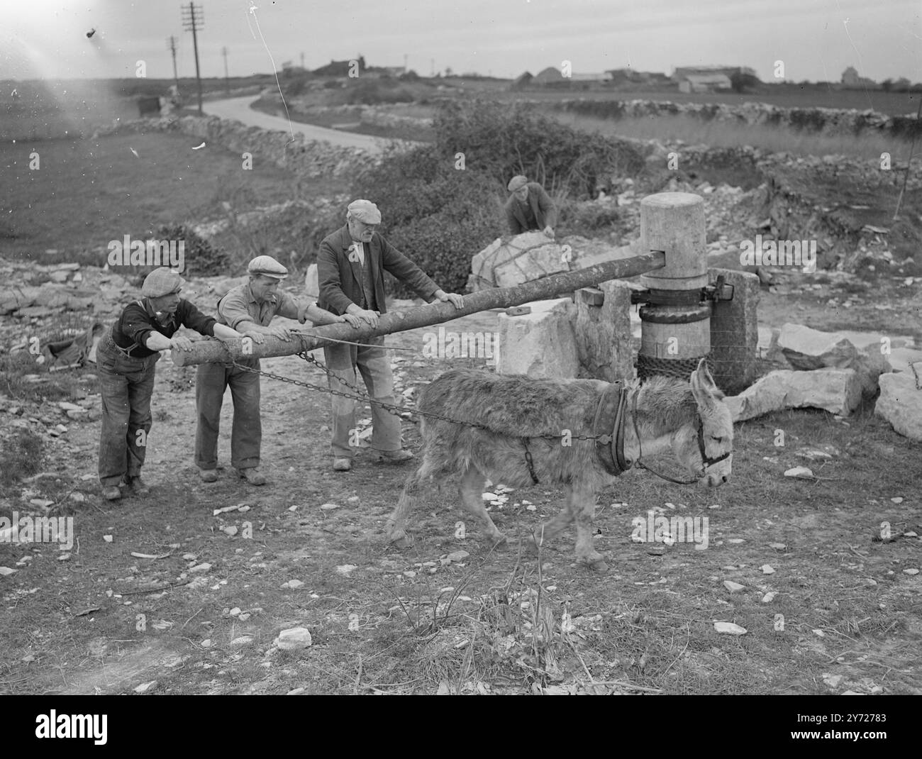 Ancient Purbeck Stone For Atomic Research Station. Blastproof walls for ...