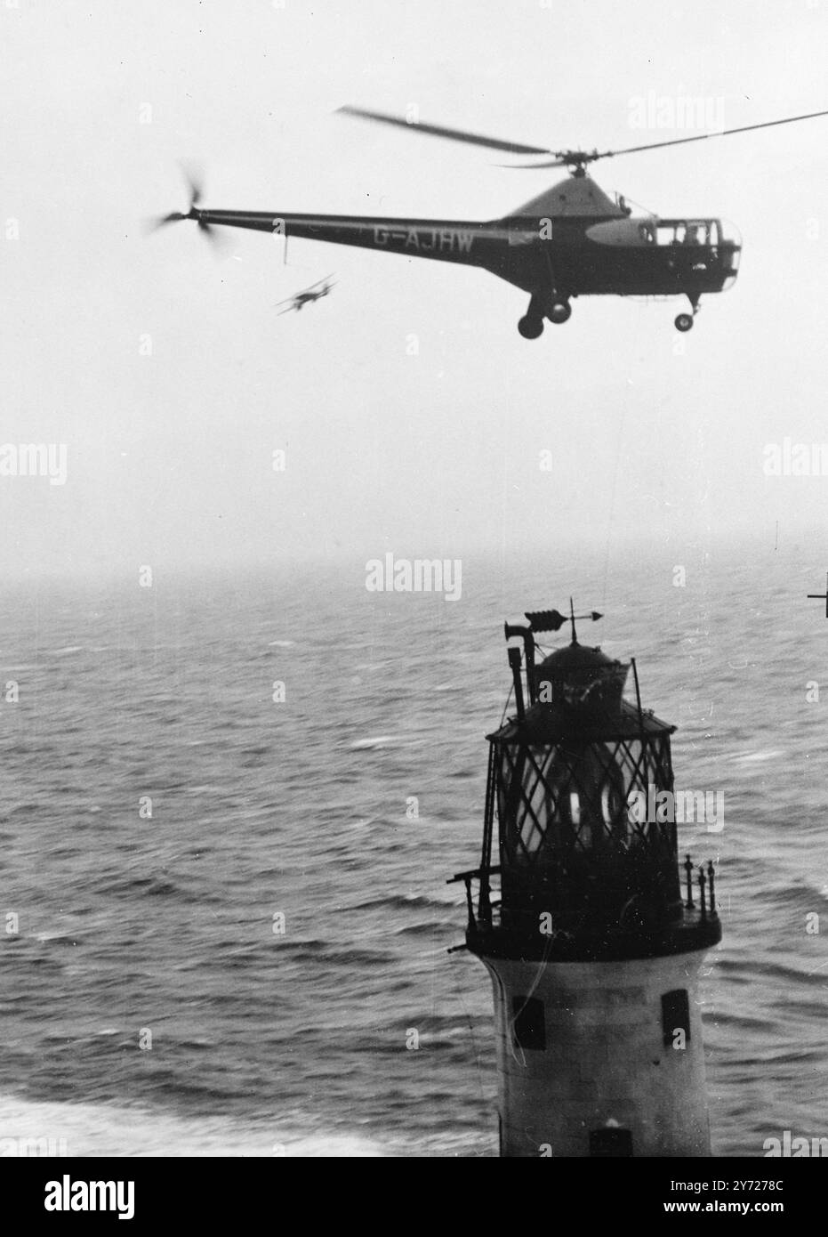 Bristow helicopter Black and White Stock Photos & Images - Alamy
