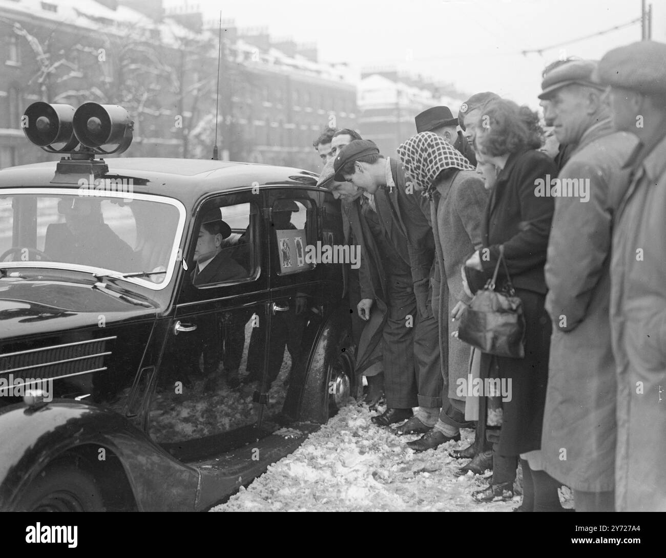 "Did You See Eileen?" Police Tour Streets With PIcture. Squads of ...