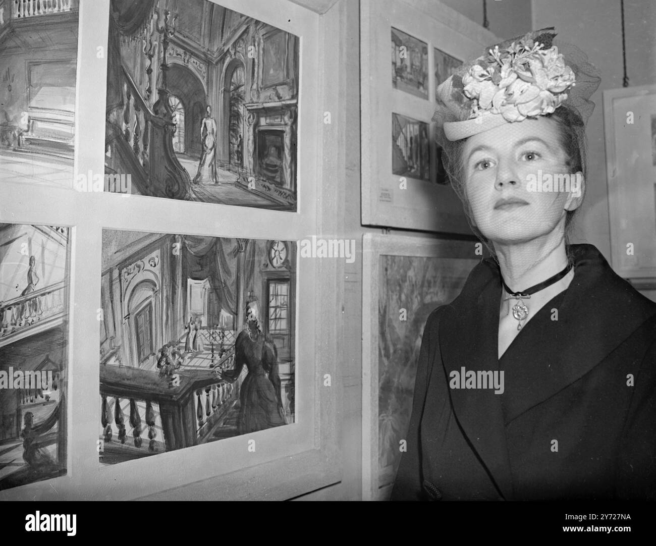 "Featuring The Films" Deputising for his wife screen star Anna N Eagle ...