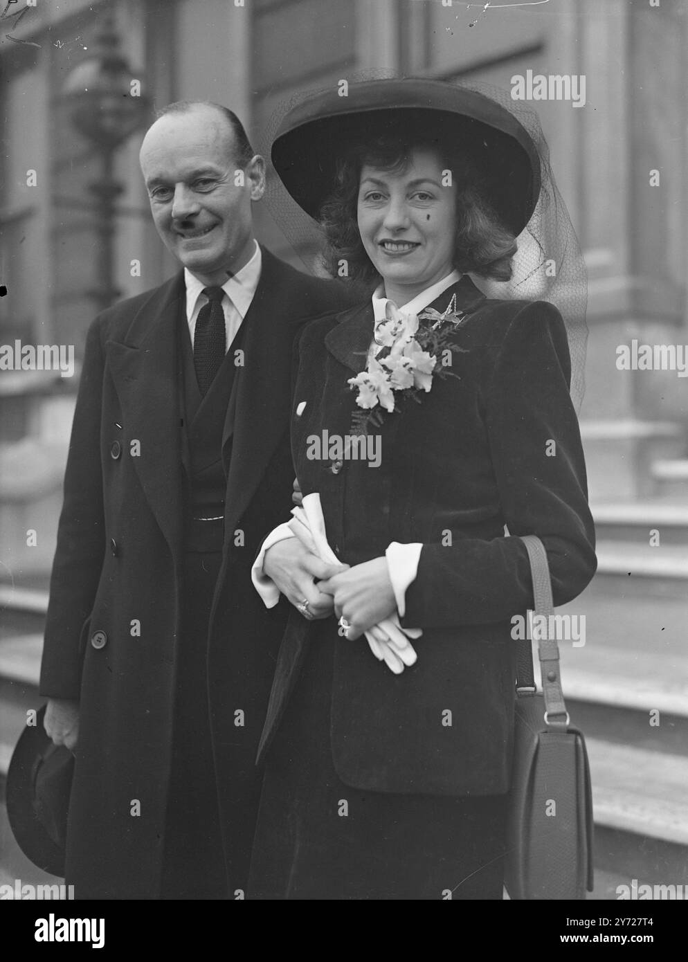 Wedding Scene. It was Hampstead Register today, (Tuesday) when actress ...