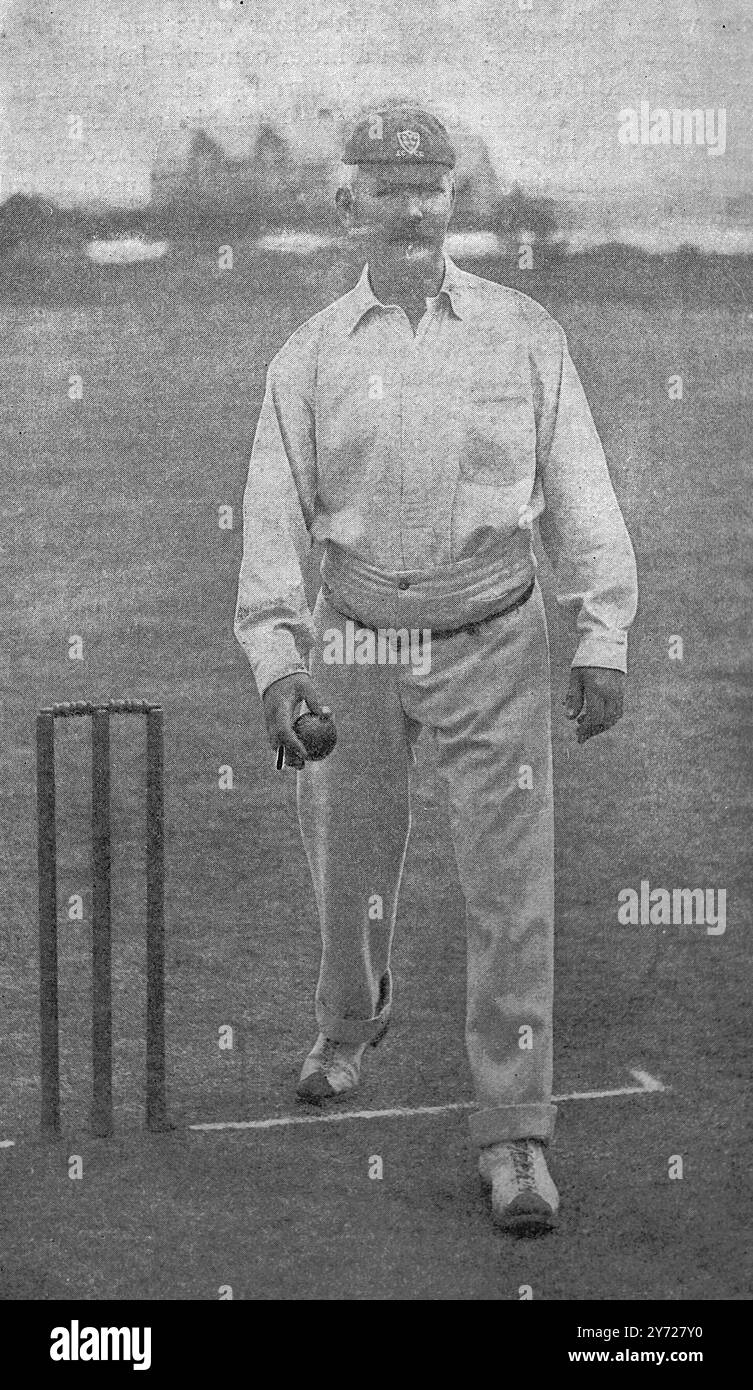 Archival sporting photo: Bowling: Walter Humphreys, a lob-bowler, about ...