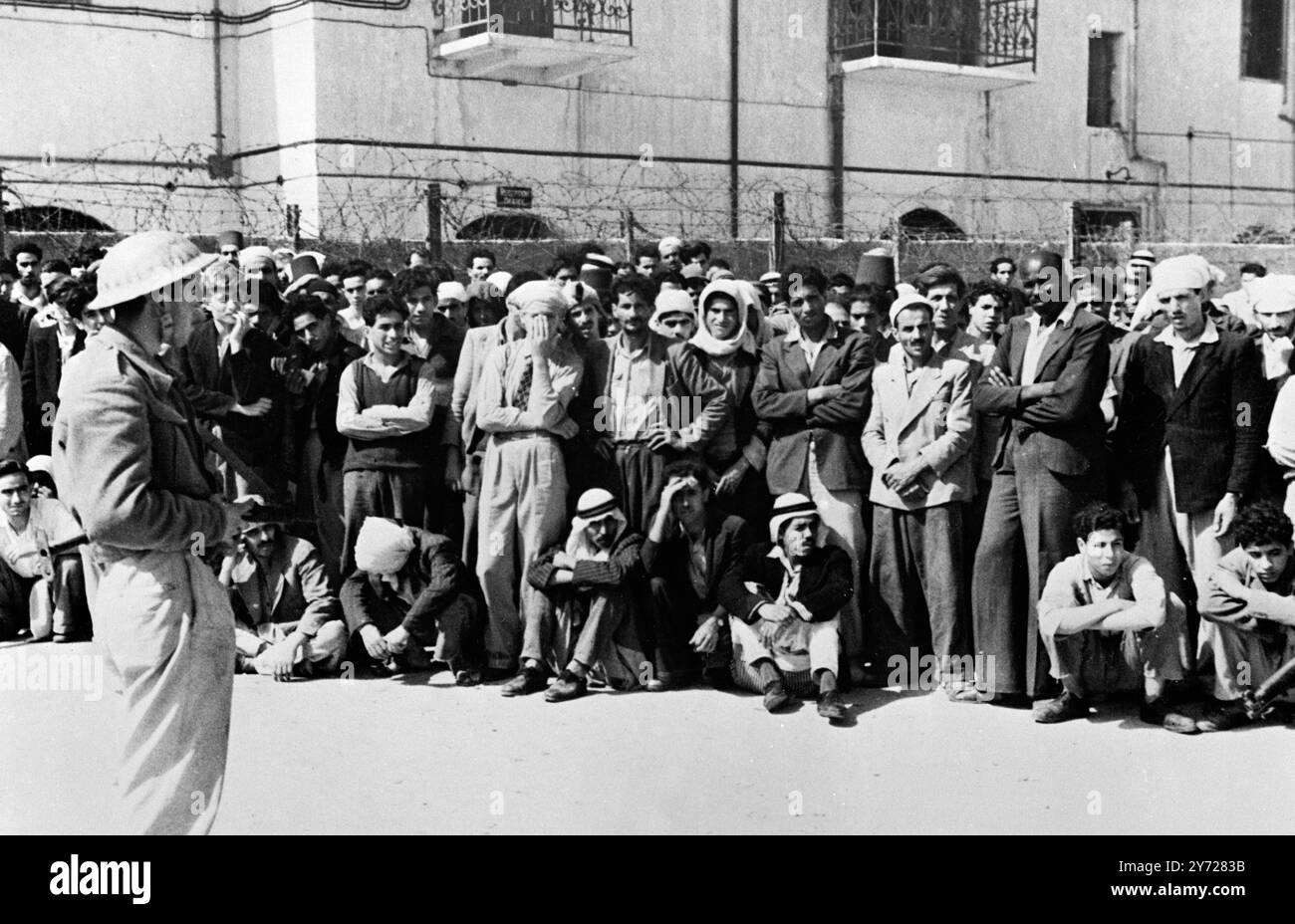 1948 arab israeli war 1948 Black and White Stock Photos & Images - Alamy