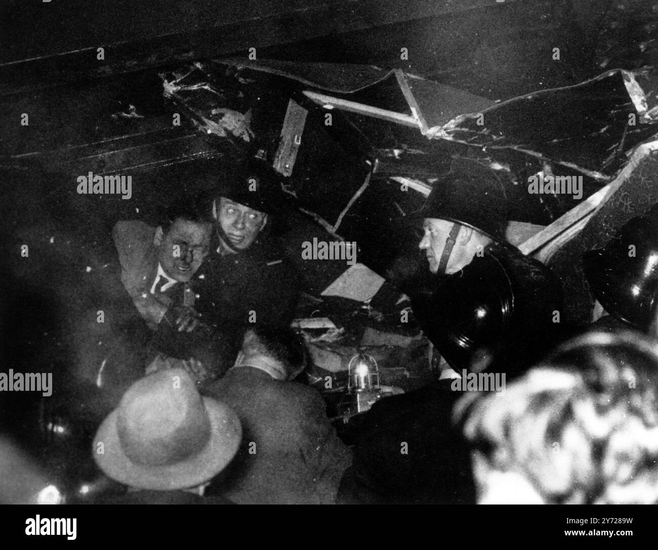 The scene of tragedy Clearance work is still going on today at the ...