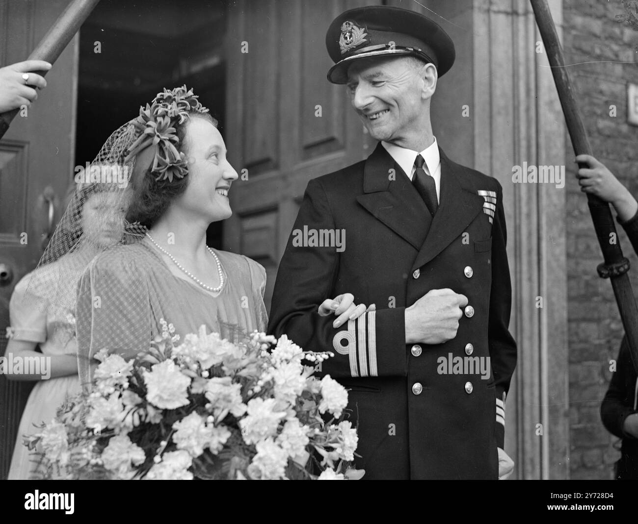 Naval Occasion. Seamen forming the traditional "drag-rope-team" pulled ...
