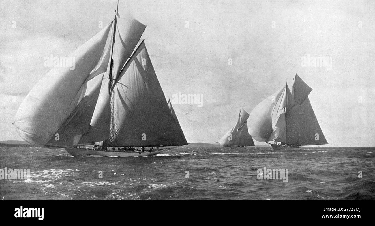Giants among racing Yachts ; vessels of 23 metres and over racing in ...