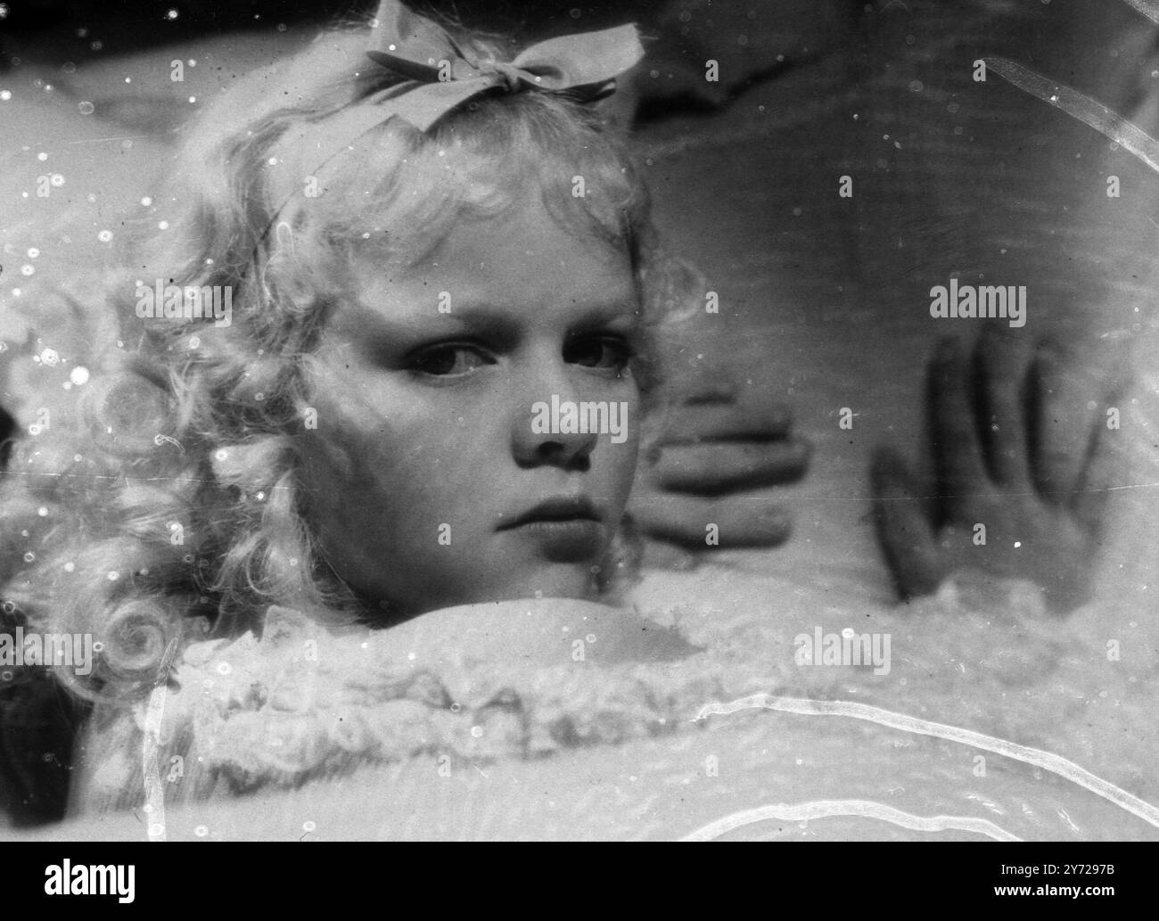 Maria Riva , daughter of Marlene Dietrich 27 October 1933 Stock Photo ...