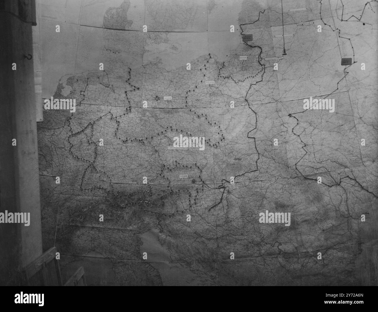 World war two map europe hi-res stock photography and images - Alamy