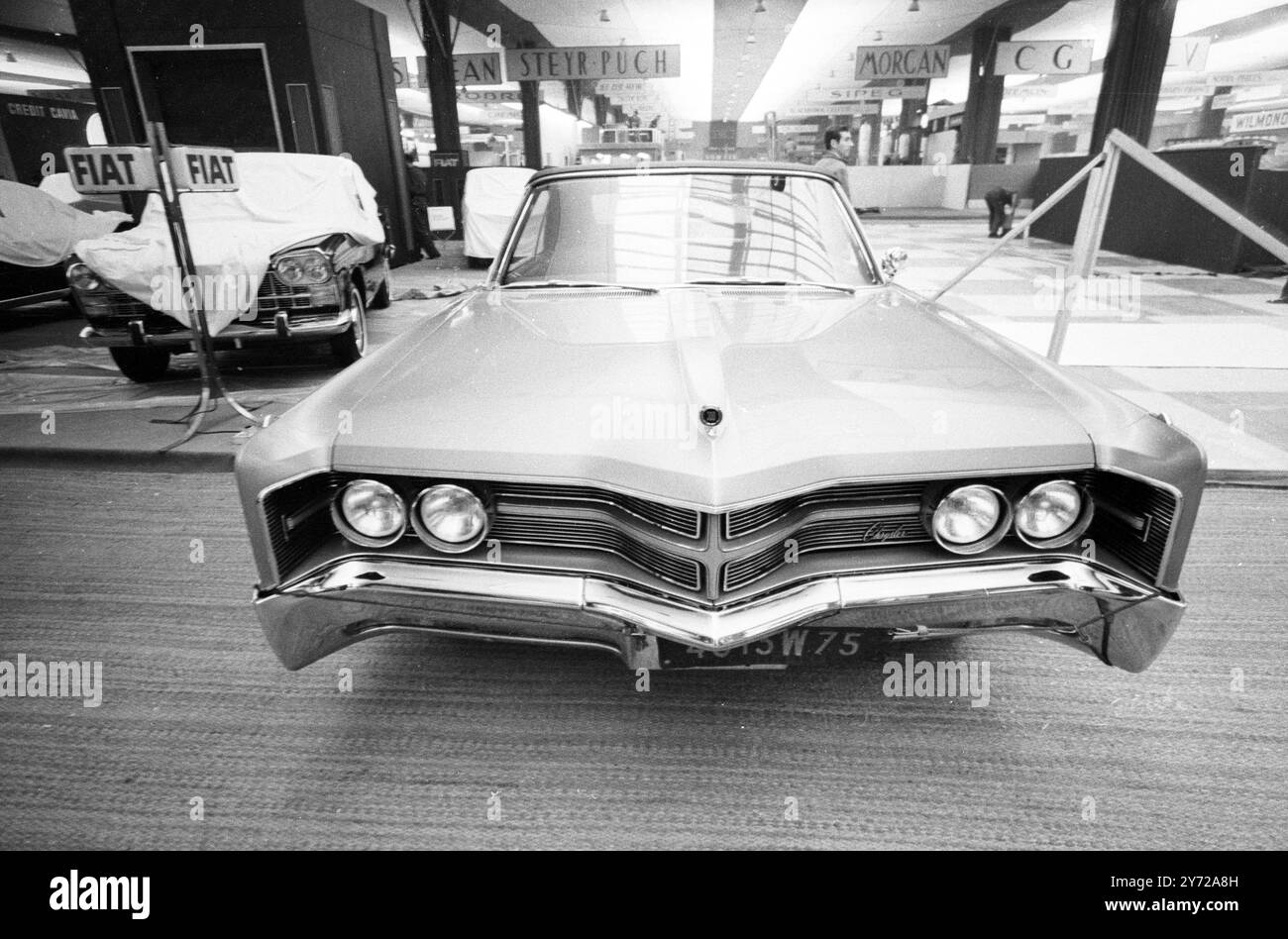 General Motors Chrysler 300 at the Paris Motor show 6 October 1966 ...
