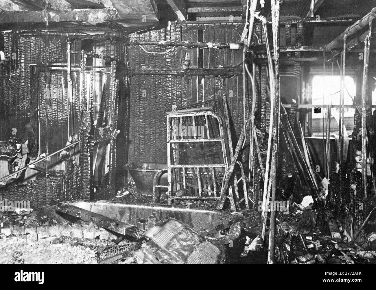 Home Office officials have been called in following the mysterious fire ...