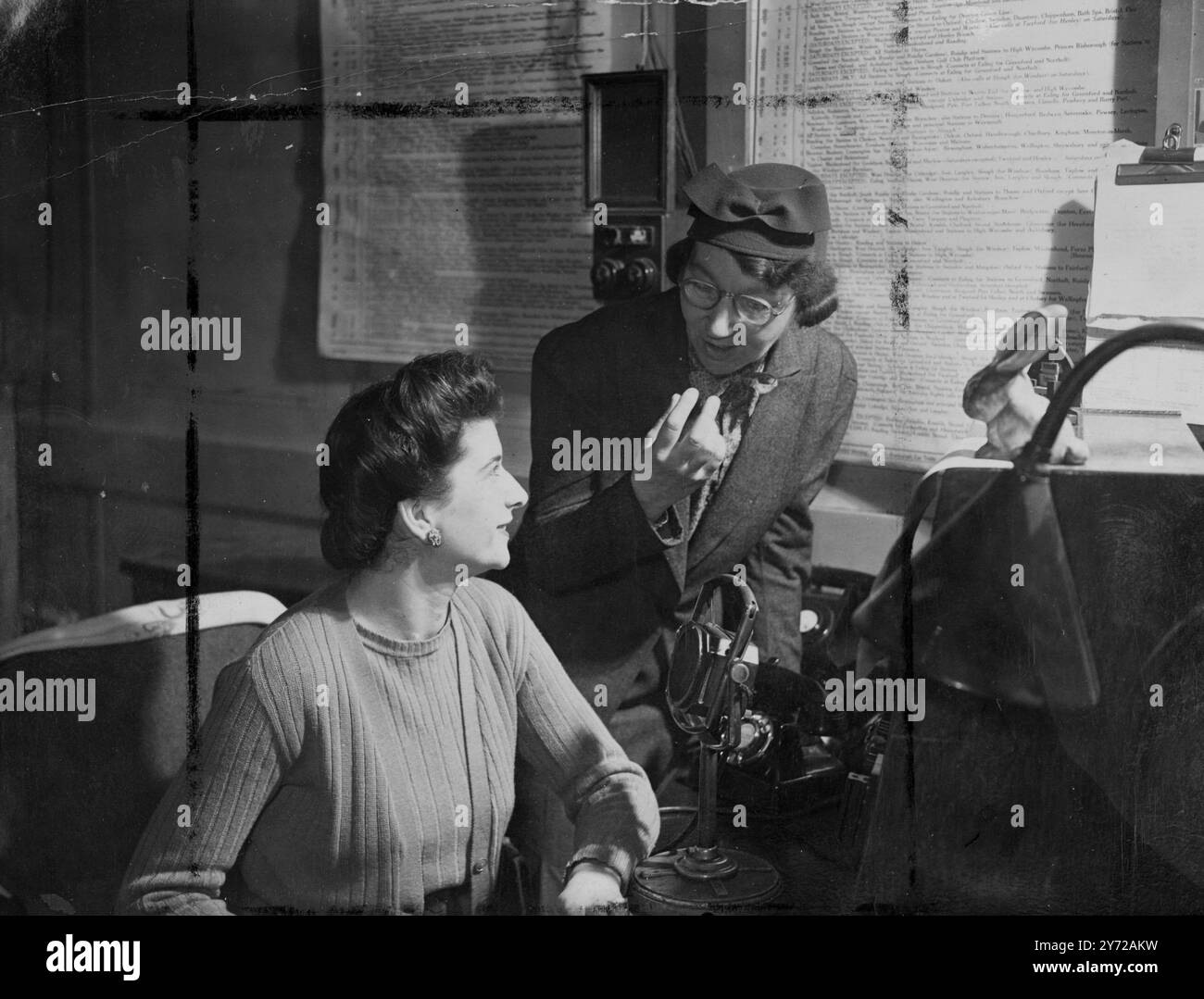 It has been decided that women G.W.R announcers are to stay. Reunited ...