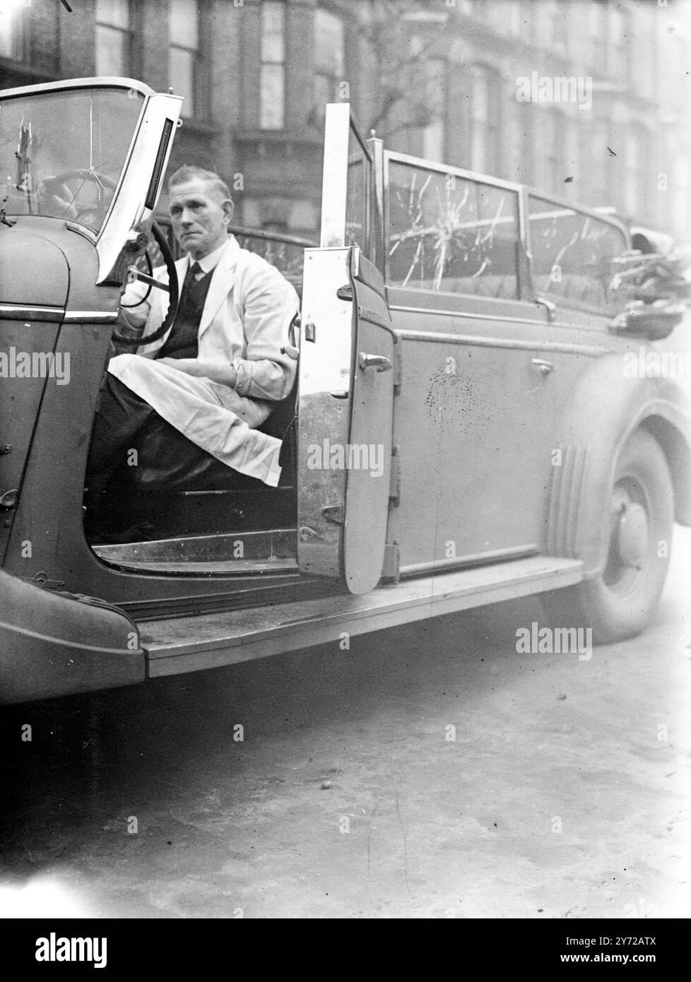 The Super Mercedes bullet proof car used by Field Marshal Goering was ...