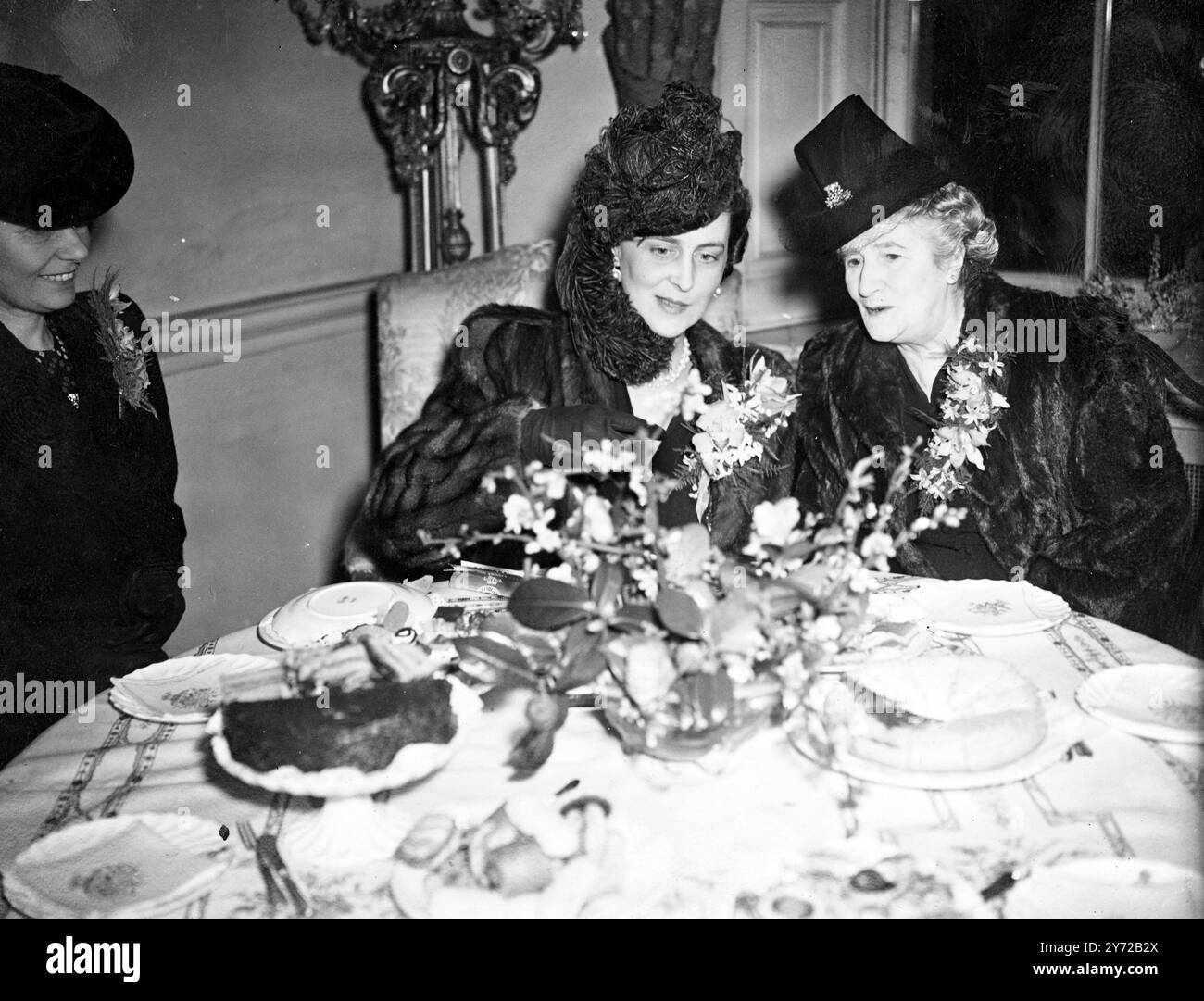 The Dutchess of Kent attended Mrs A.V.Alexander's tea party at ...