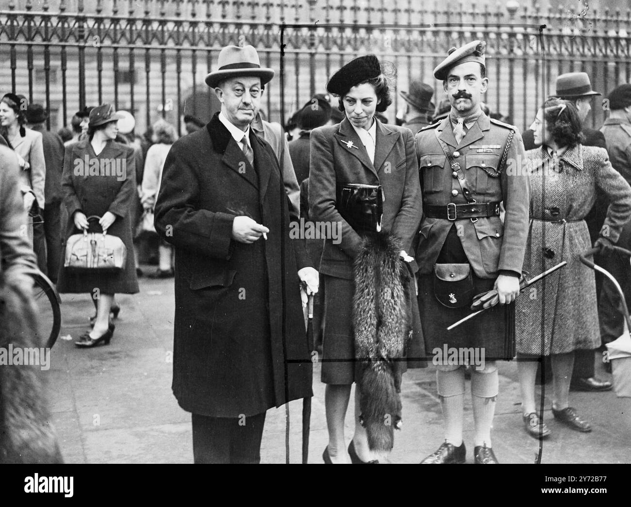 Investiture ceremony 1940s hi-res stock photography and images - Alamy