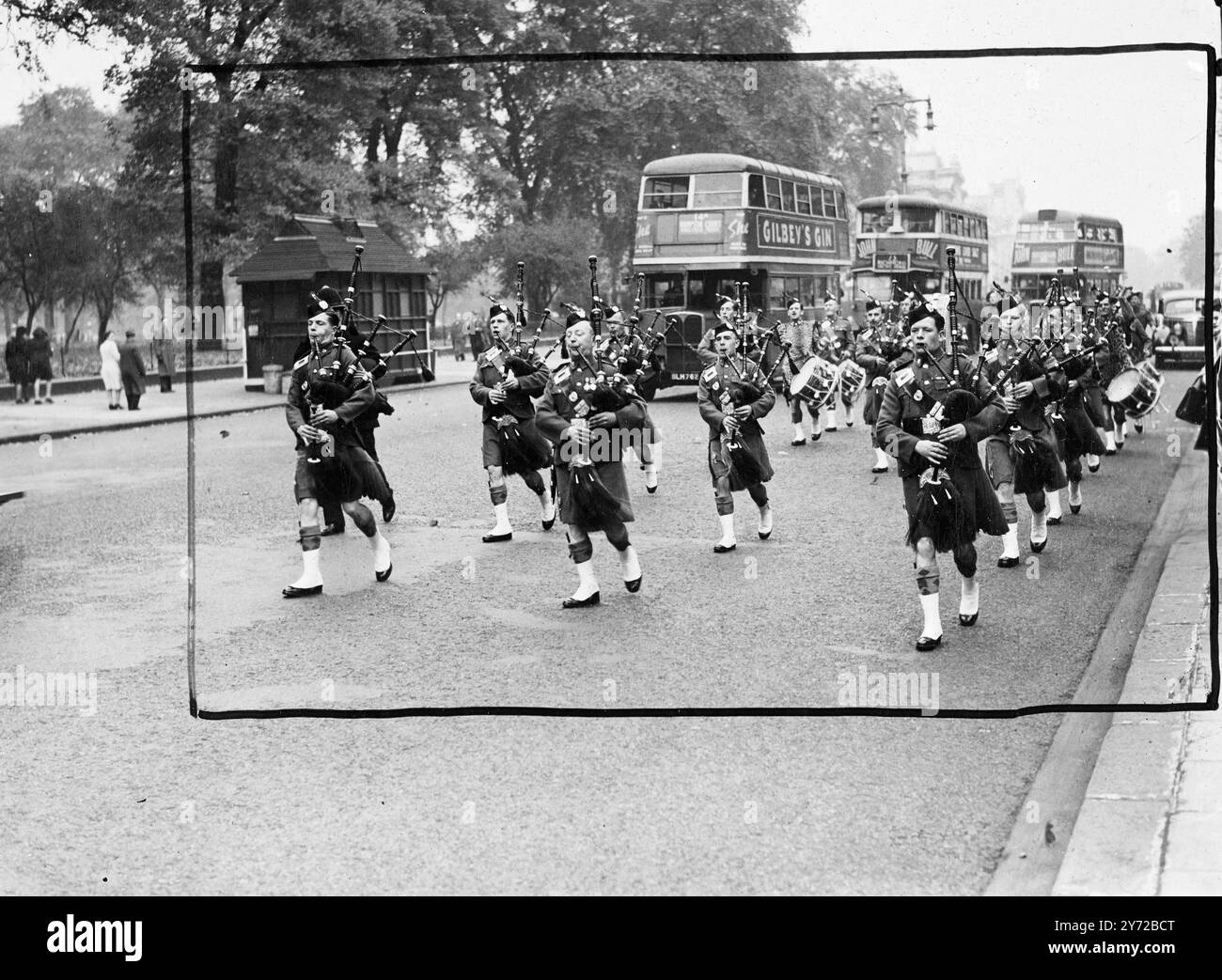 London Scottish church parade. - - The 1st Battalion, the London ...