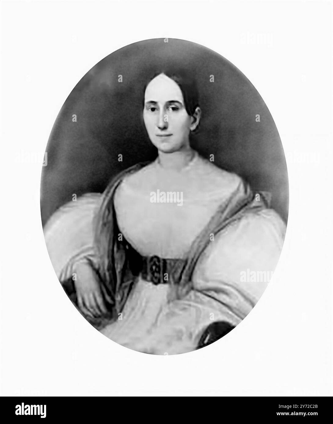 Delphine LaLaurie. Portrait of the New Orleans socialite and serial ...
