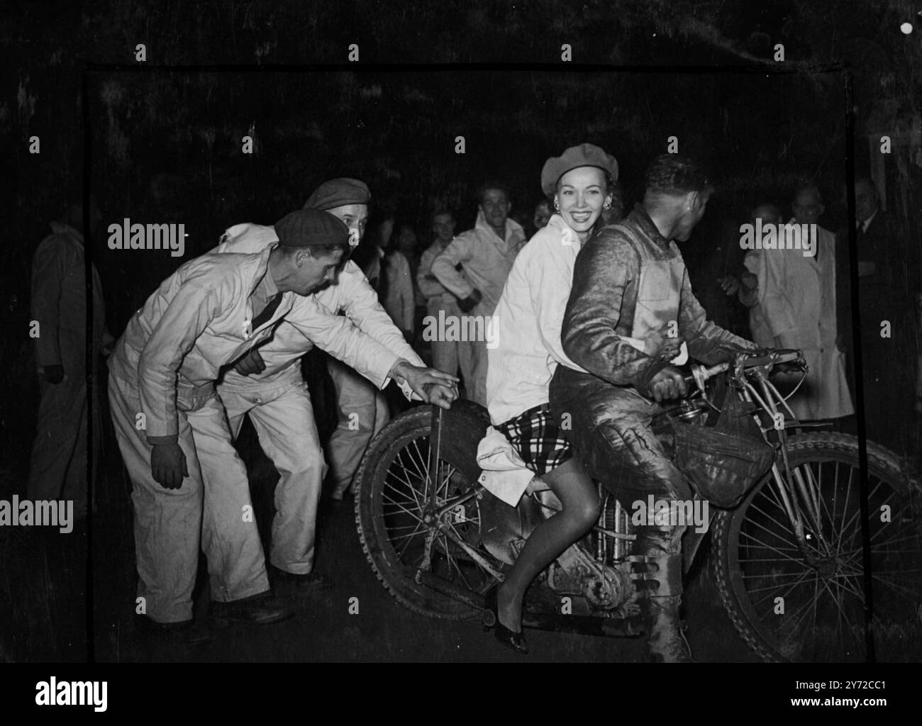 West Ham speedway programme had an added attraction last night, when ...