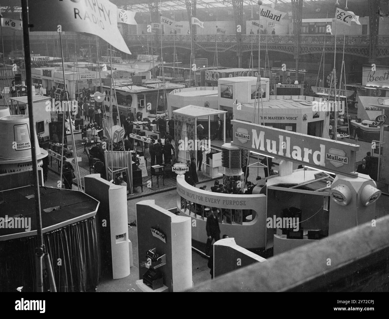 The first post-war "Radiolympia", presenting the greatest ever display ...