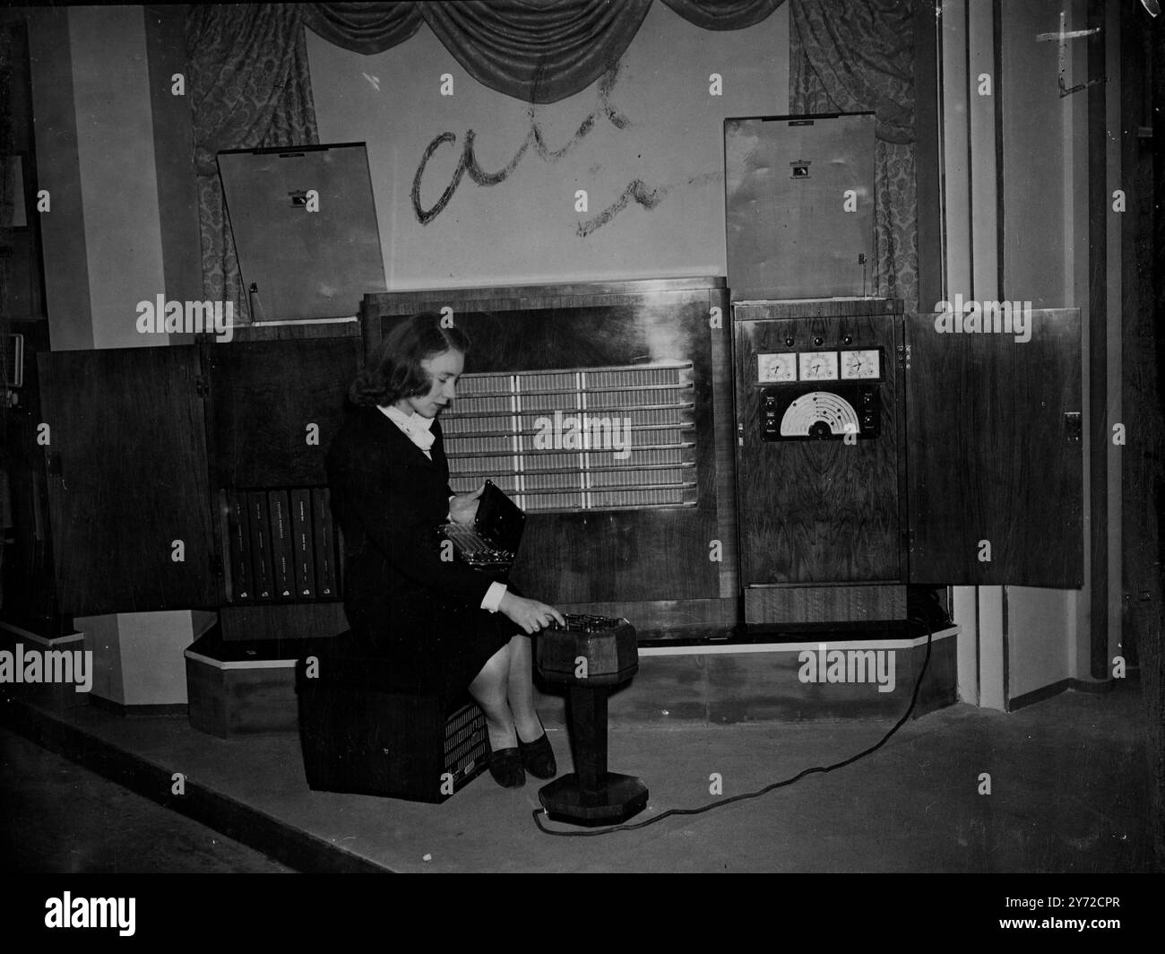 The first post-war "Radiolympia", presenting the greatest ever display ...