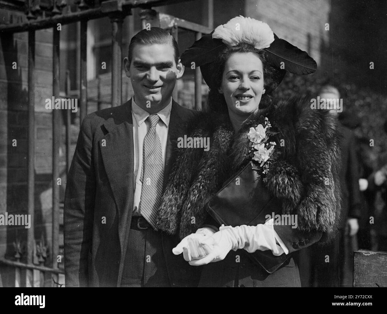 In the news. Mr Derrick Goodman, a Reuter reports in Paris, was married ...