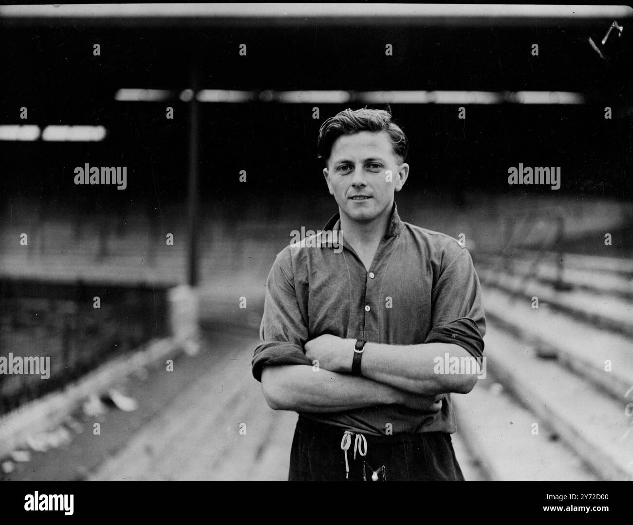 Bristol City Football Club. 1947-1948 The players depicted are among ...