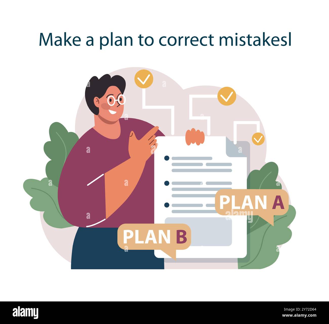 Make a plan to deal with judgement at work. Employee dealing with ...