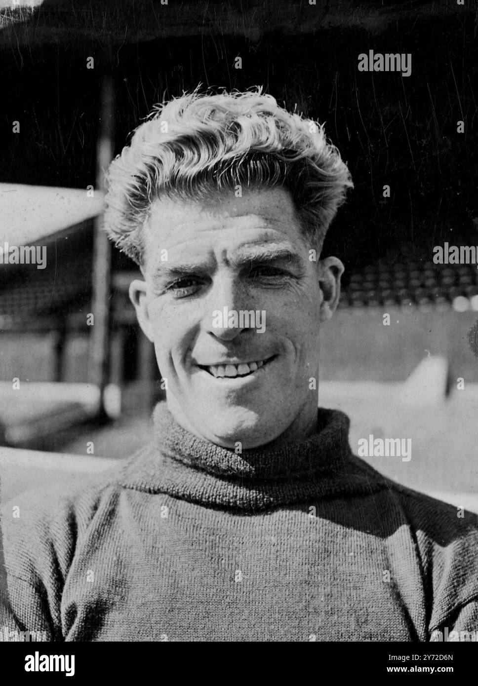 Sam Bartram, Goalkeeper of Charlton Athletic F.C. 13 September 1947 ...