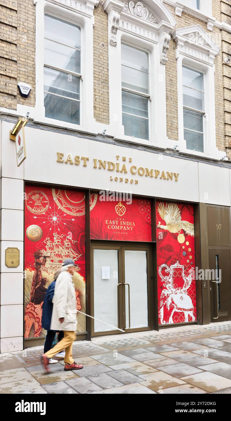 The East India company, established 1600, Mayfair, London, England ...