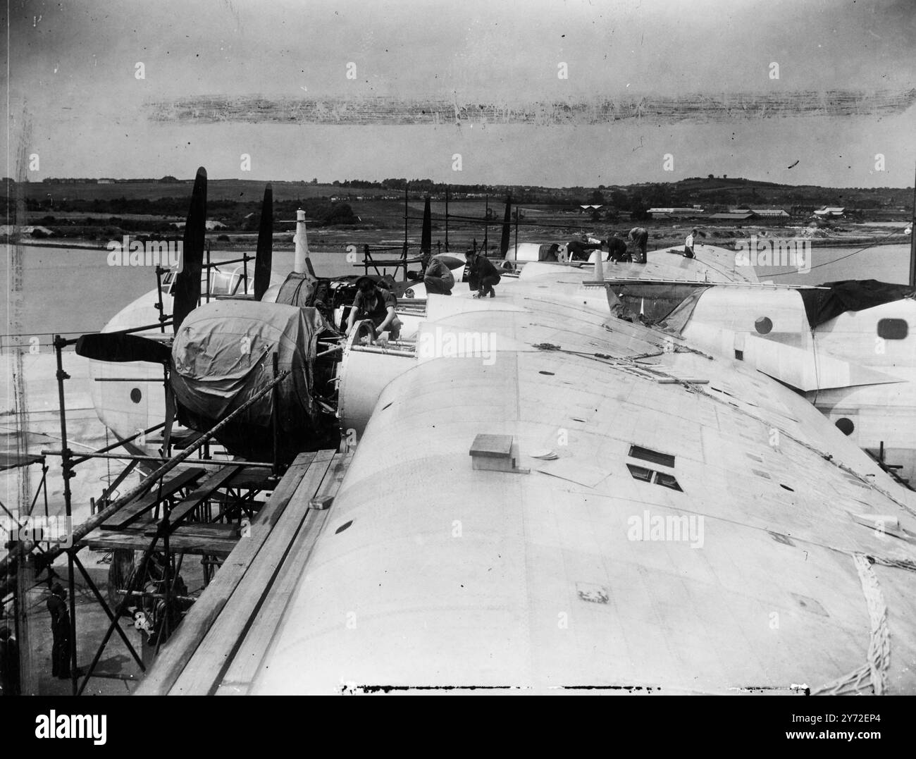 A mojor part on Britain's bid to capture the air-lanes of the post war ...