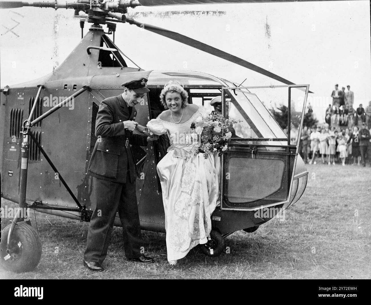 Queen Marjorie Eveleigh, Carnival Queen of Lymington, Hants, soared to ...