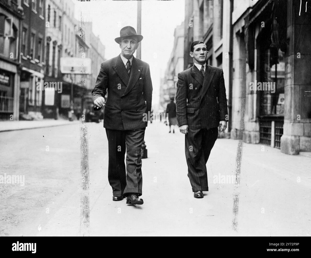 Jackie Paterson, flyweight champion of the world met stewards of the ...