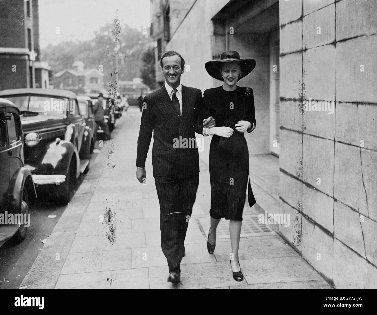 The British-born actor David Niven who arrived in this country from ...