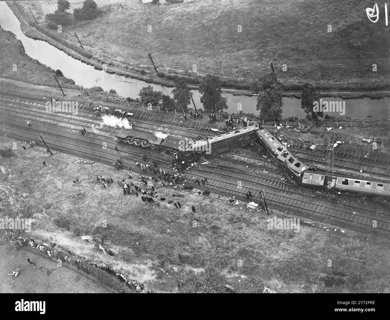 Wreckage high speed train hi-res stock photography and images - Alamy