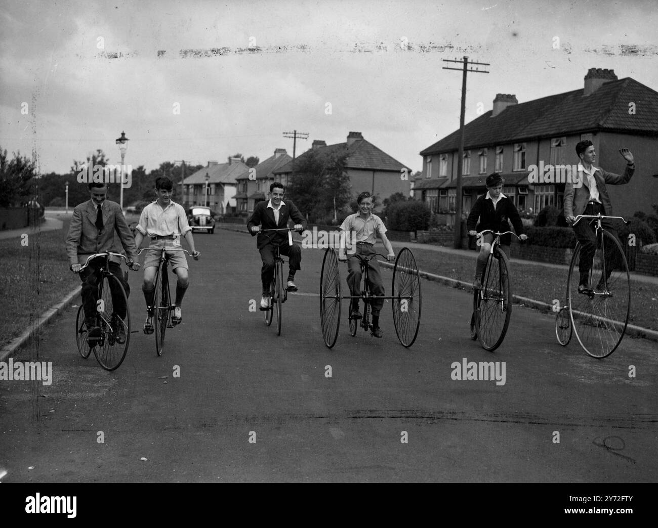 Old steeds, young mounts. The older inhabitants of Bristol rub their ...