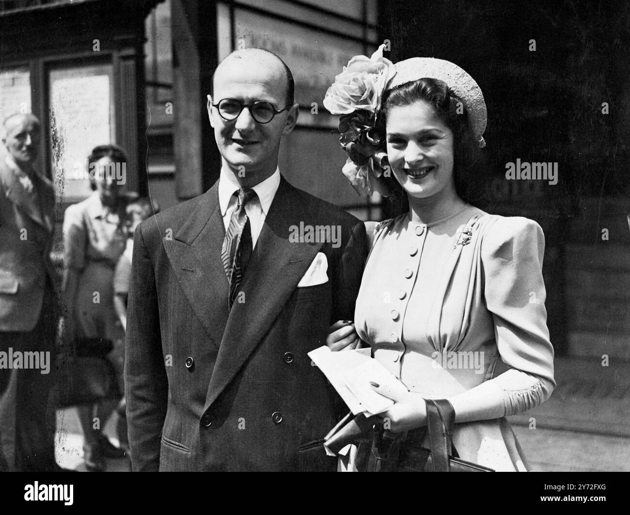 Joan Jay, well-known star of the Windmill Theatre revue, appeared on ...