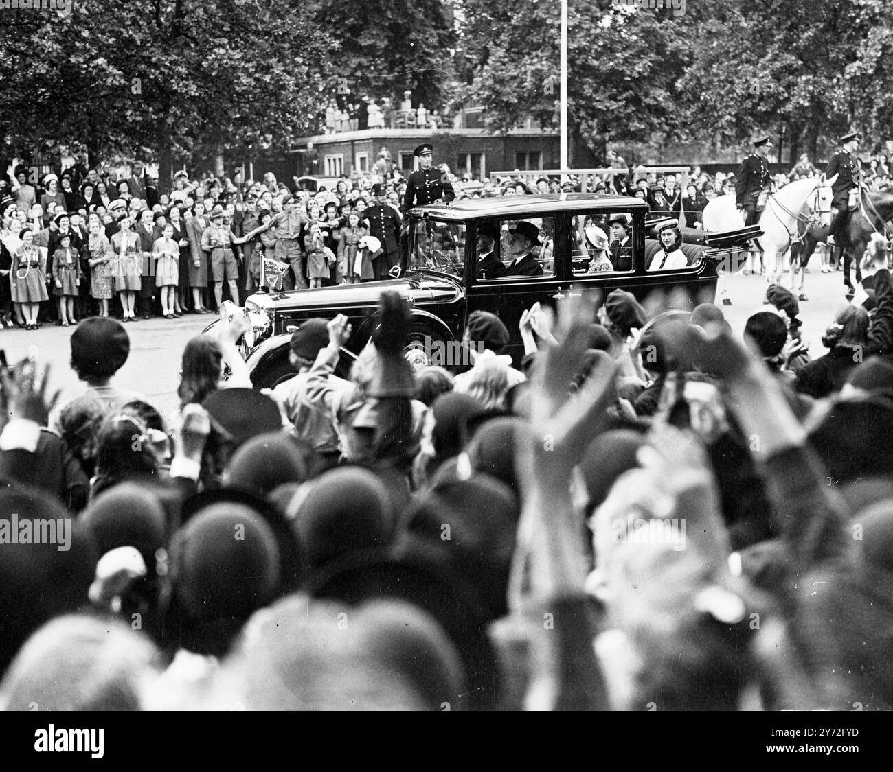 Her Royal Highness Princess Elizabeth, wearing the uniform of Chief ...