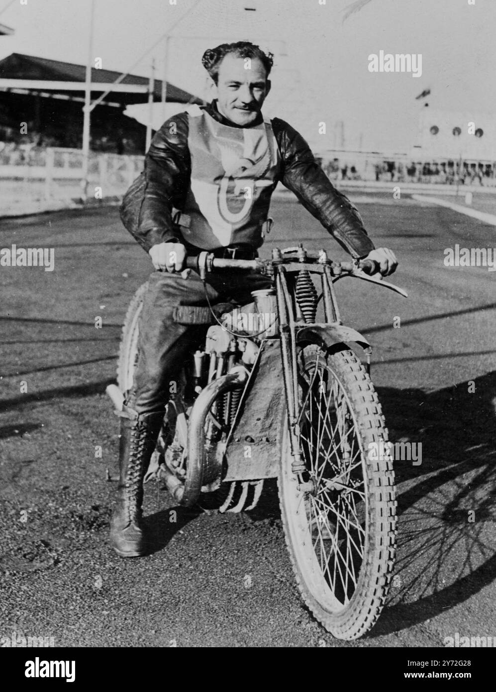 Vic Duggan speedway champion, who will captain the Australian team in ...