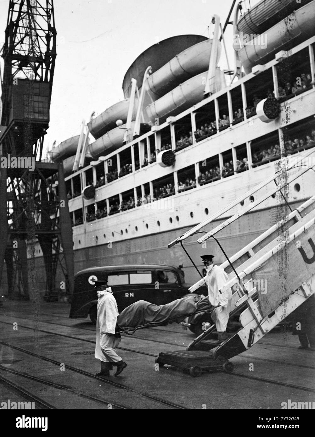 Following the suspected case of smallpox been discovered aboard the ...
