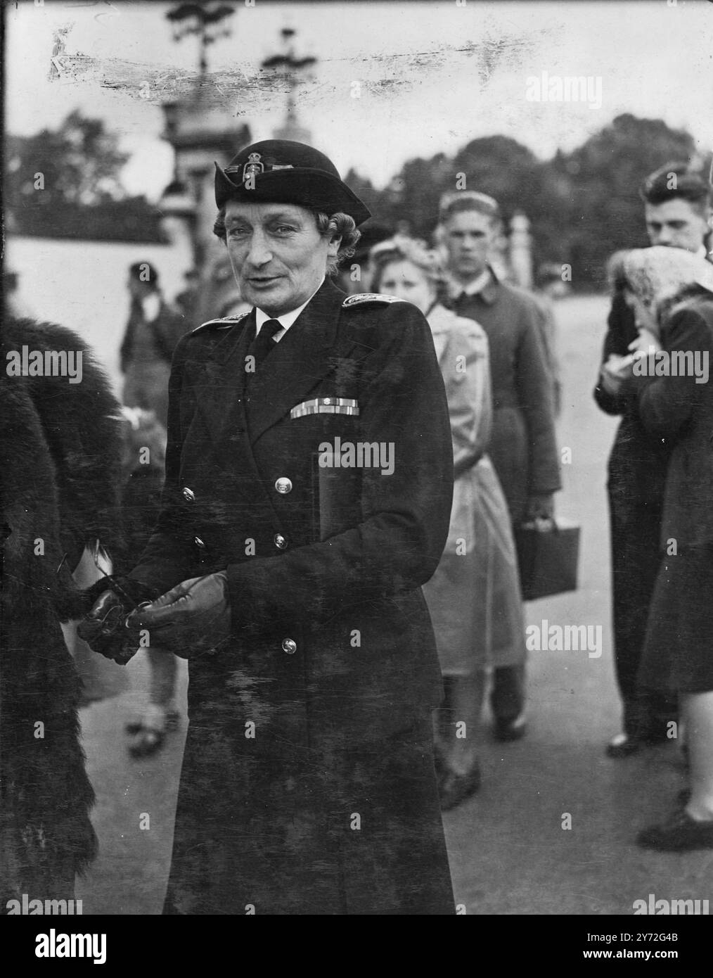 Dame Matilda Goodrich, matron in chief, of the Queen Alexandra Royal ...