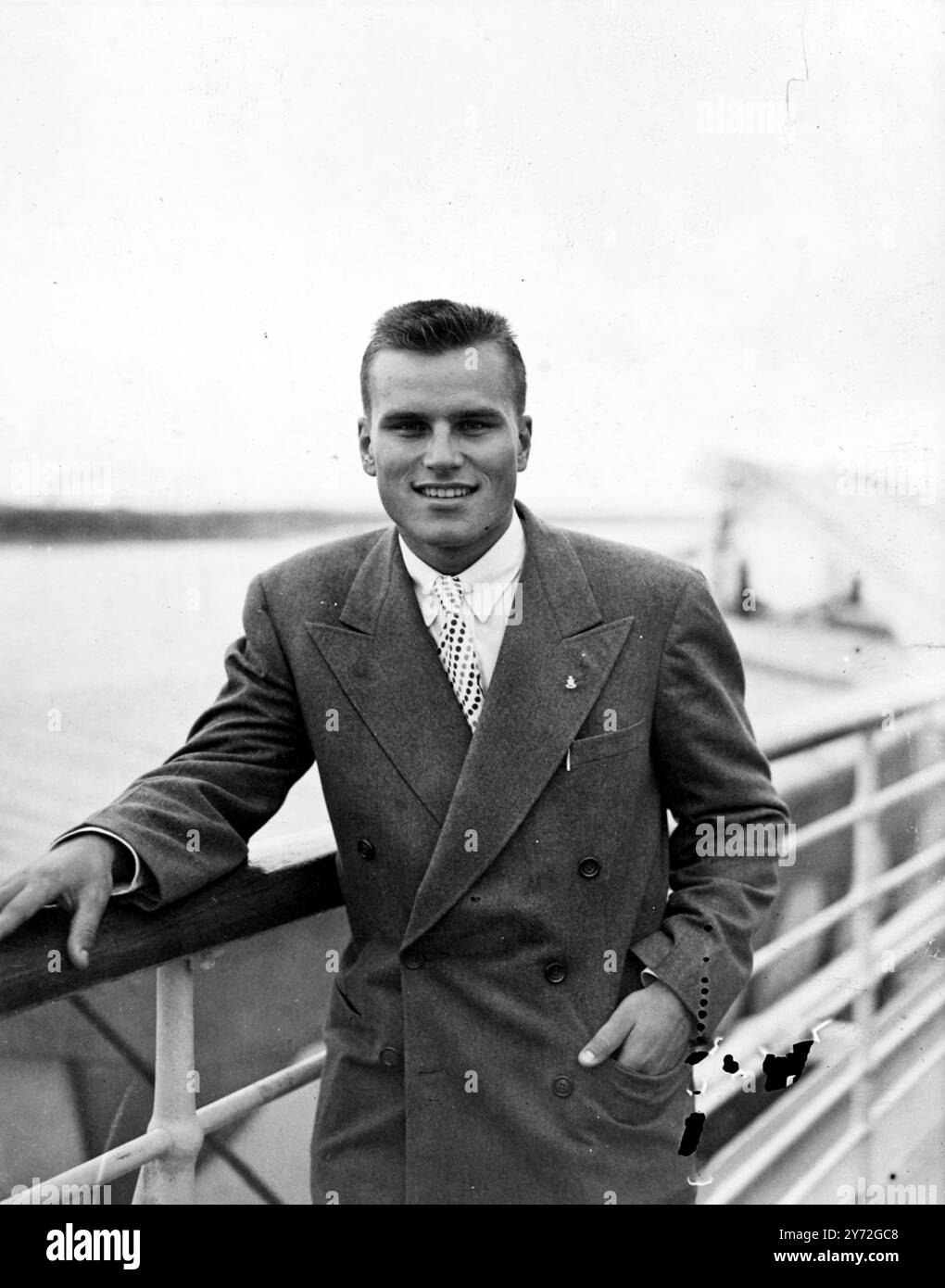 John B. Kelly, US Sculling Champion.28 June 1947 Stock Photo - Alamy