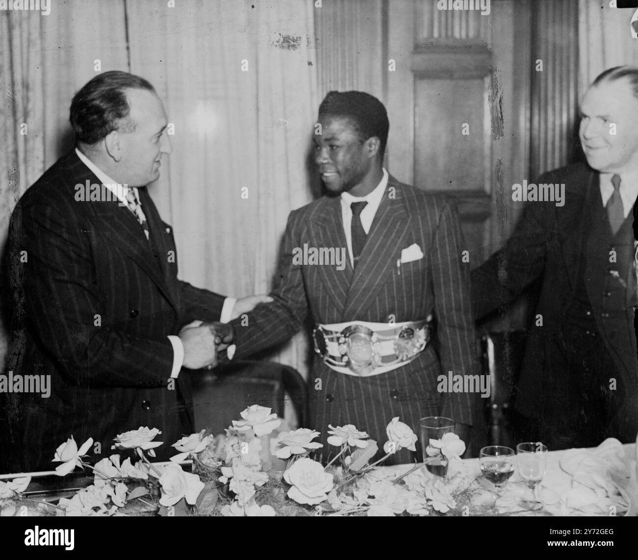 At a presentation ceremony held at Kettner's restaurant, Cliff Anderson ...