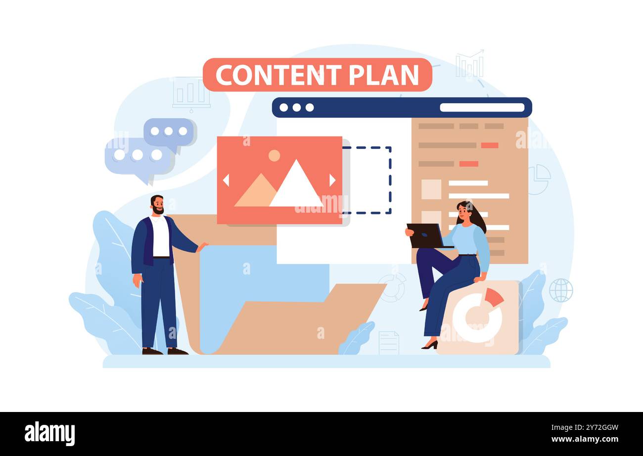 Marketing campaign. Brand or product advertising with entertaining and ...