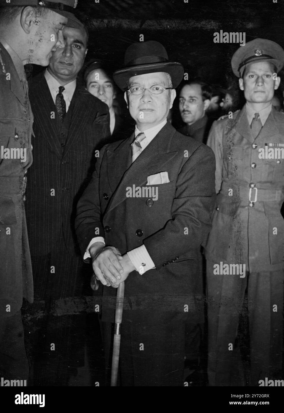 The new Nepalese Minister, Commanding General Kaiser,arrived in London ...