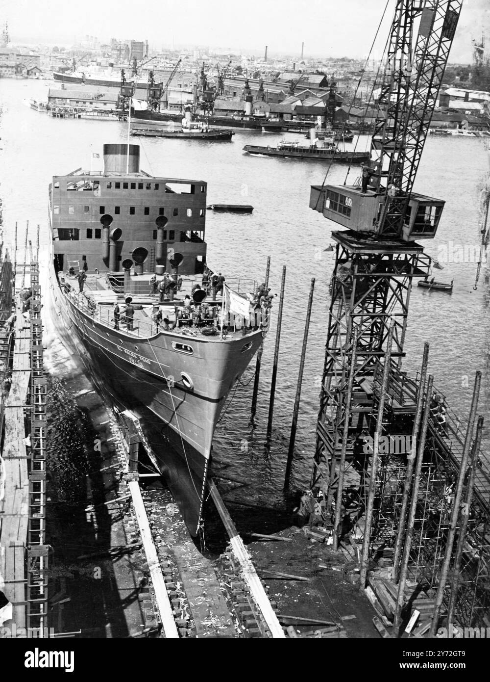 History was made at Southampton today, when the largest and fastest ...