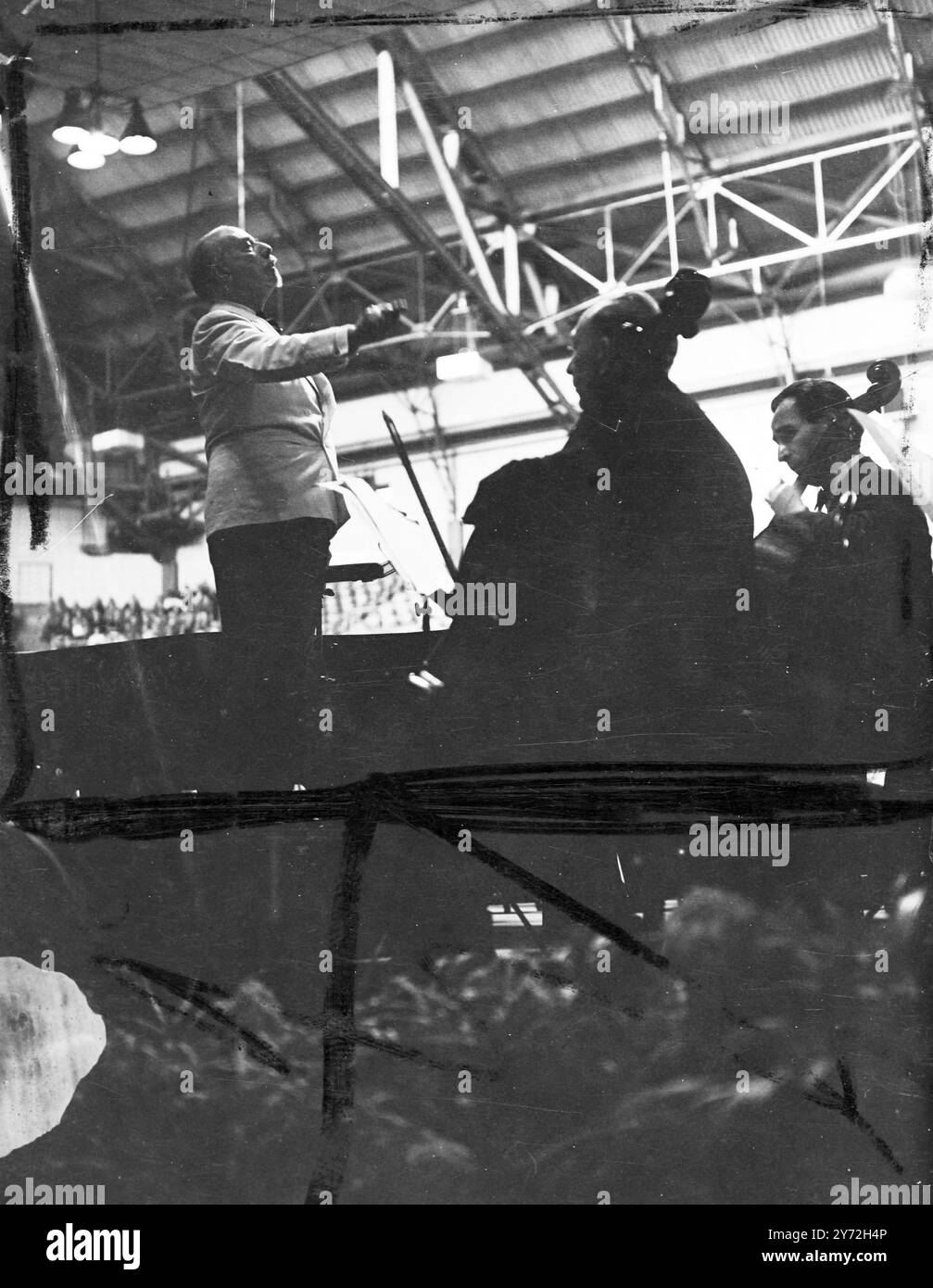 The opening of the London music festival at Harringay arena, Britain's ...