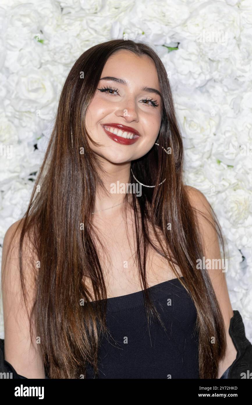 Los Angeles, USA. 26th Sep, 2024. Singer Sienna Melgoza attends Lily ...