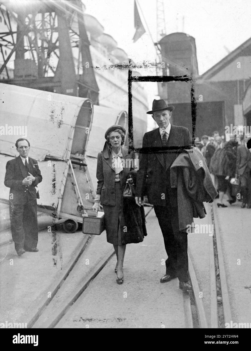 Lord Halifax, Britain's wartime ambassador to the United States, and ...