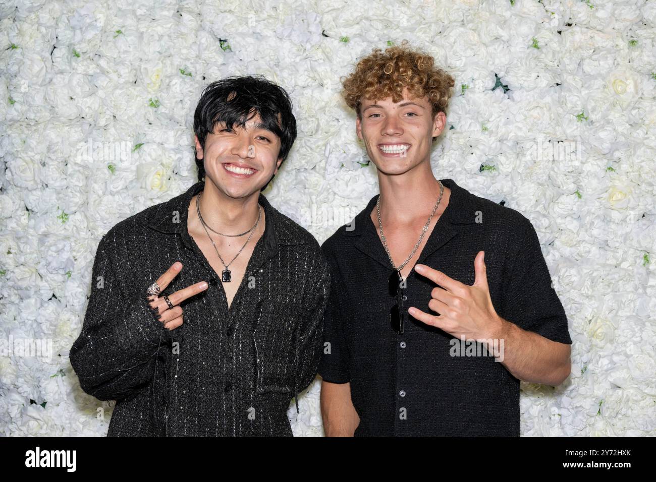 Los Angeles, USA. 26th Sep, 2024. Actor Joaquin Enriquez, Actor William ...